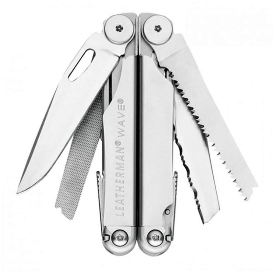 Мультитул Leatherman Wave, шкіряний чохол 830082 купити в офіційному ...